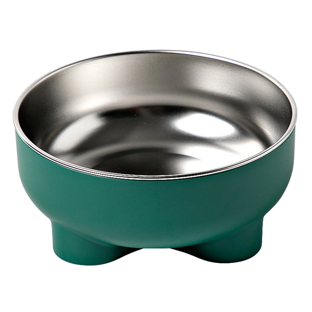 Cat Bowls for Food and Water, Rapsrk Non-Slip Stainless Steel Small Cat ...