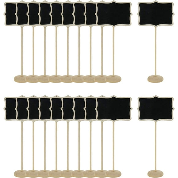 Food Label Holders Buffet