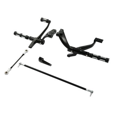 Drag Specialties Anodized Steel Forward Controls with Rubber Pegs for ...