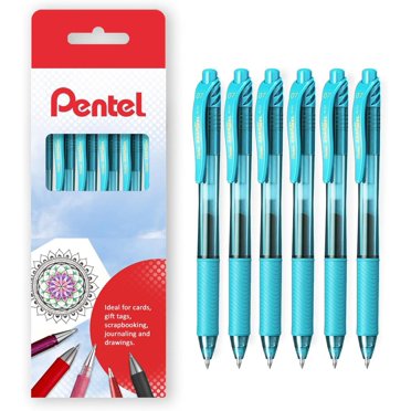 Pentel Energel X BL107 Retractable Gel Rollerball Pens - 0.7mm Nib ...