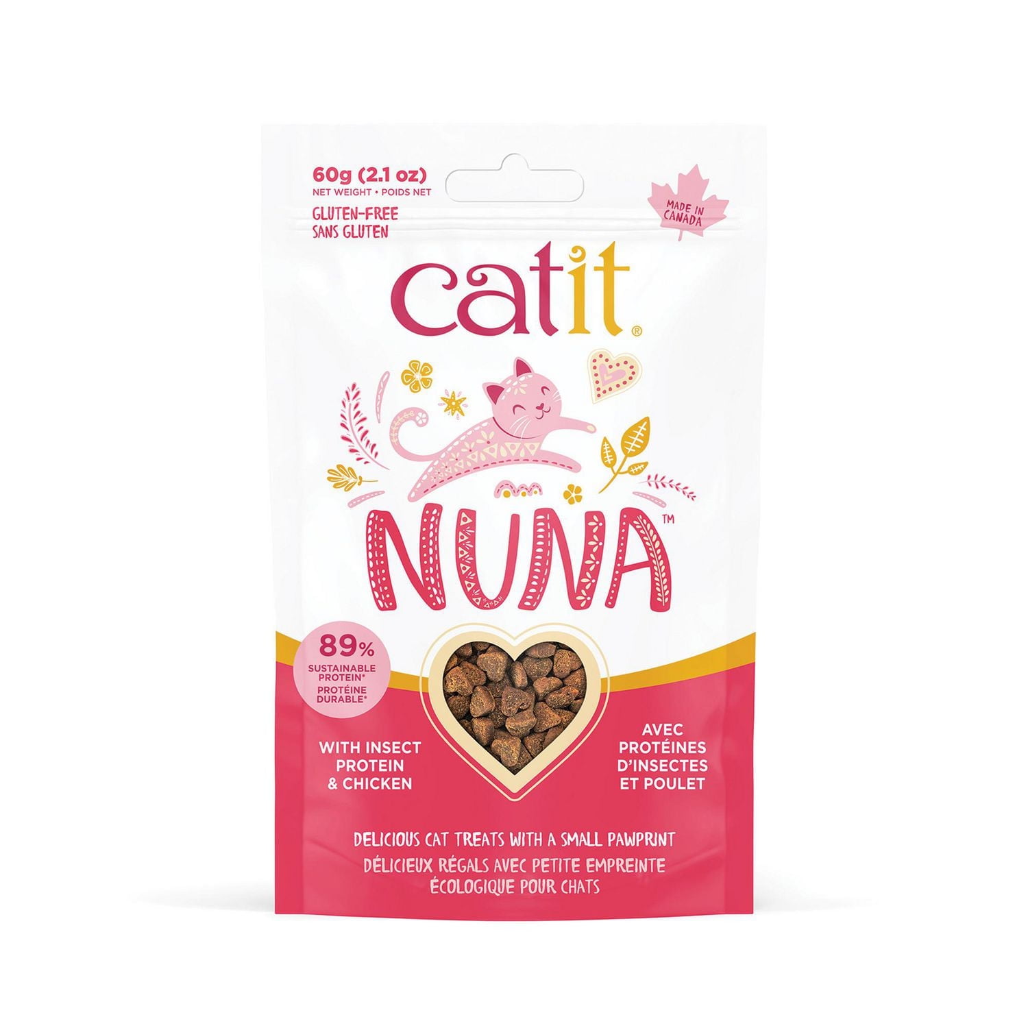 Click here for Catit Nuna Insect Protein & Chicken Cat Treats 60... prices