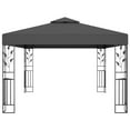 vidaXL Gazebo Pop up Canopy Party Tent Patio Pavilion Shade with Double ...
