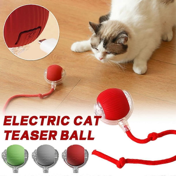 Smart Cat Ball Toy Automatic Rolling Ball Electric Cat Toy Self-Moving ...