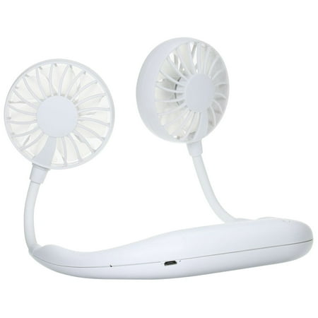Hand Free Personal Fan Headphone Design Wearable Portable Neckband Mini ...