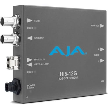 FiDO-R-ST Single Channel Optical Fiber ST to SDI Converter with Dual ...