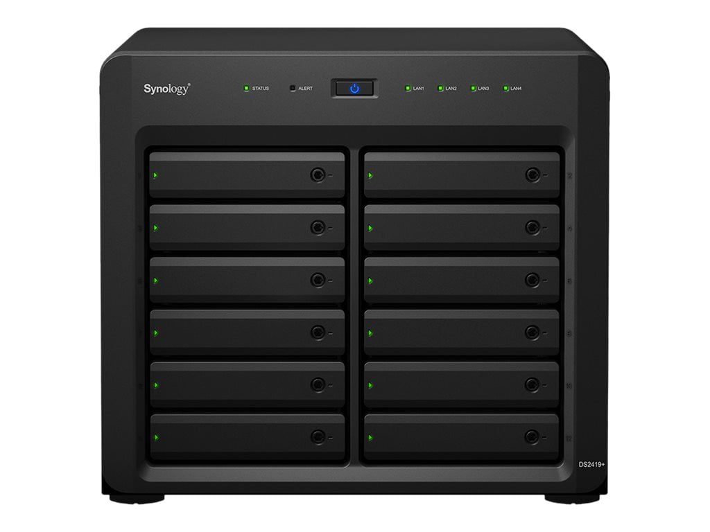 Synology DiskStation DS2419+ SAN/NAS Storage System - Walmart.com ...