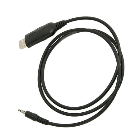 USB Programming Cable, PU Wire Professional Efficient Talkie Programming Cable Stable Plug And ...