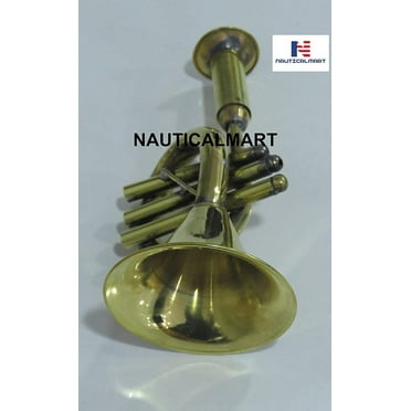 Brass Blowing Bugle | Civil War Era Brass Bugle US Military Cavalry ...