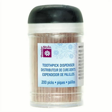 Diamond Toothpick Dispenser Packs, 3 Count, 120 Toothpicks Each ...