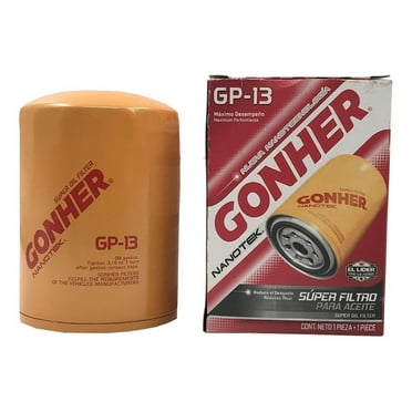 Filtro de Aceite GONHER NANOTEK | Bodega Aurrera en línea