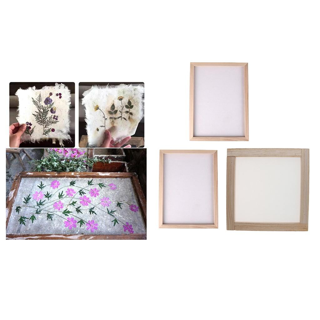 Click here for Elodie 3pcs Retro Wooden Paper Making Deckle Mesh... prices
