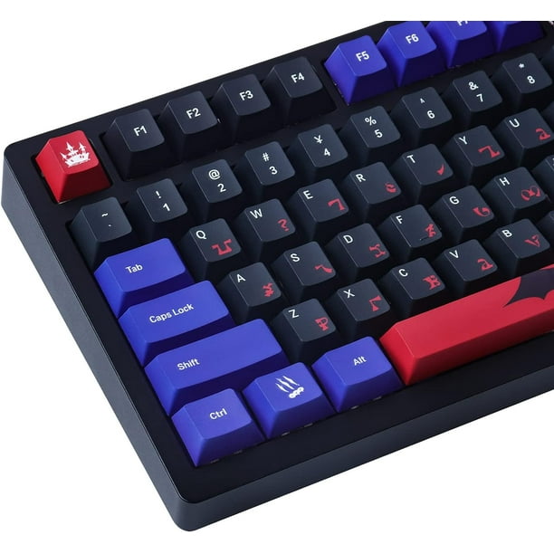Hyekit Original Keycaps 147 Keys Halloween Ghost Story PBT Keycaps ...