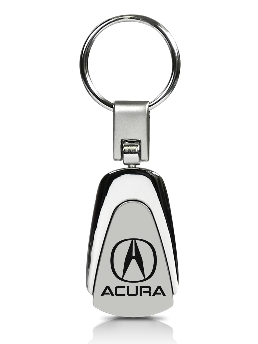 Auto Gold KC3.ACU Key Chain Acura; Teardrop; Chrome; Stainless Steel ...