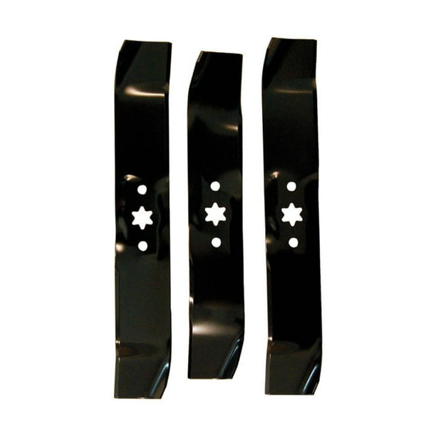 MTD Genuine Parts 46" 3-in-1 Mower Blade Set For Lawn Tractors 3 pk ...