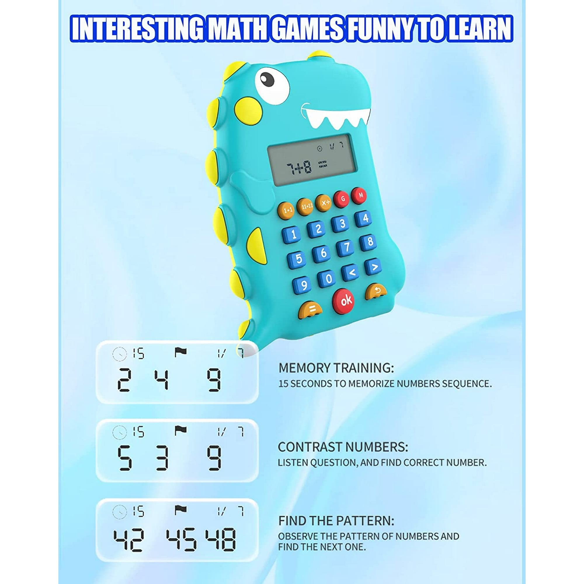 Electronic math games store
