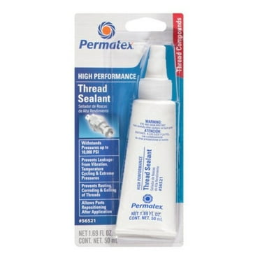 Permatex 59235 High Temperature Thread Sealant - 50 ml Tube - Walmart.com