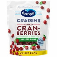 Ocean Spray Craisins Strawberry Flavored Dried Cranberries, 12 Oz ...