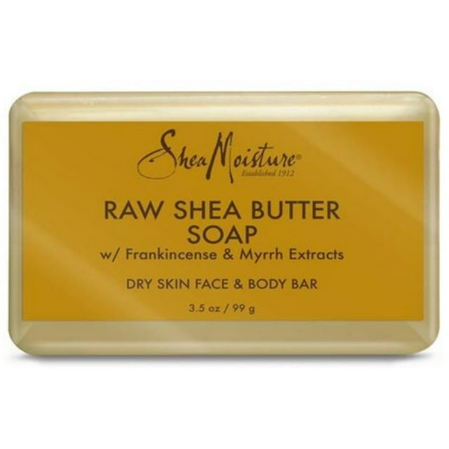 6 Pack - Shea Moisture Raw Shea Butter Face Bar Soap, 3.5 oz - Walmart.com