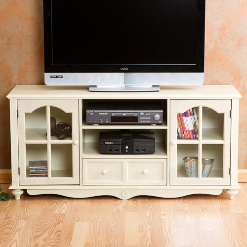 Sunrise Large Antique White TV Console, For TVs Up To 50" - Walmart.com