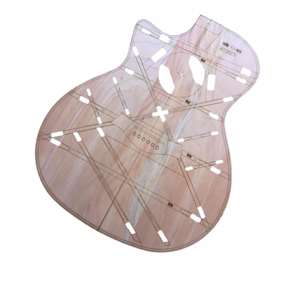 Acoustic Guitar Body Outline