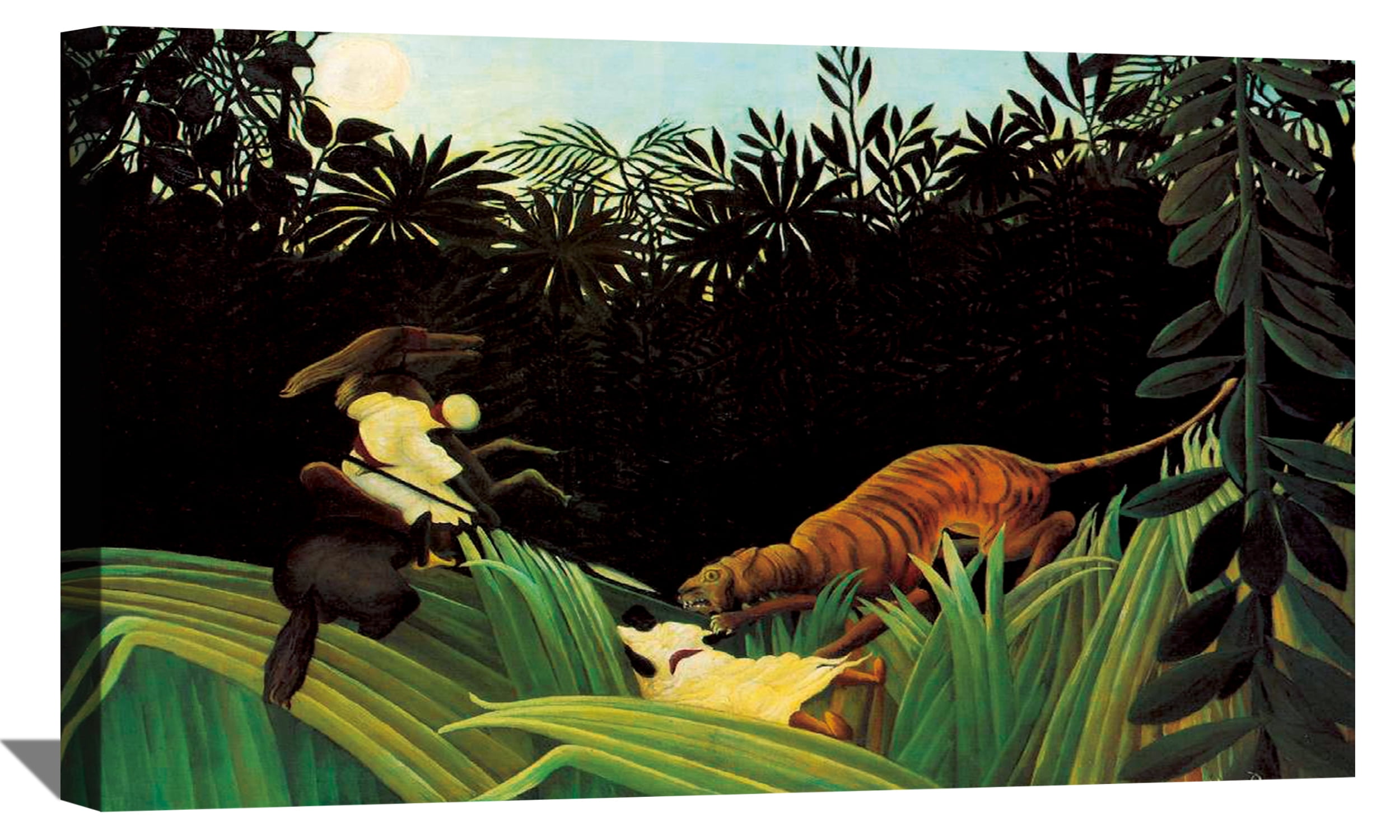 Henri Rousseau Paintings Tiger
