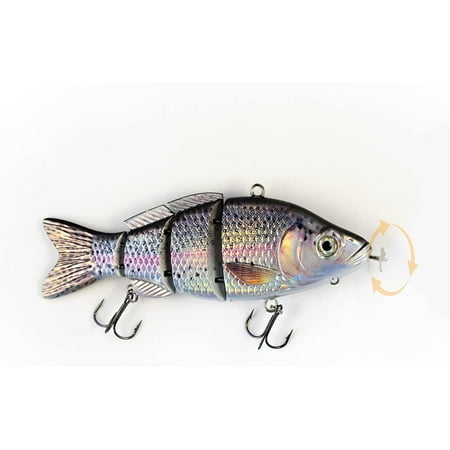 5.25" Animated Lure Classic, Self-Swimming Fishing Bait, USB ...