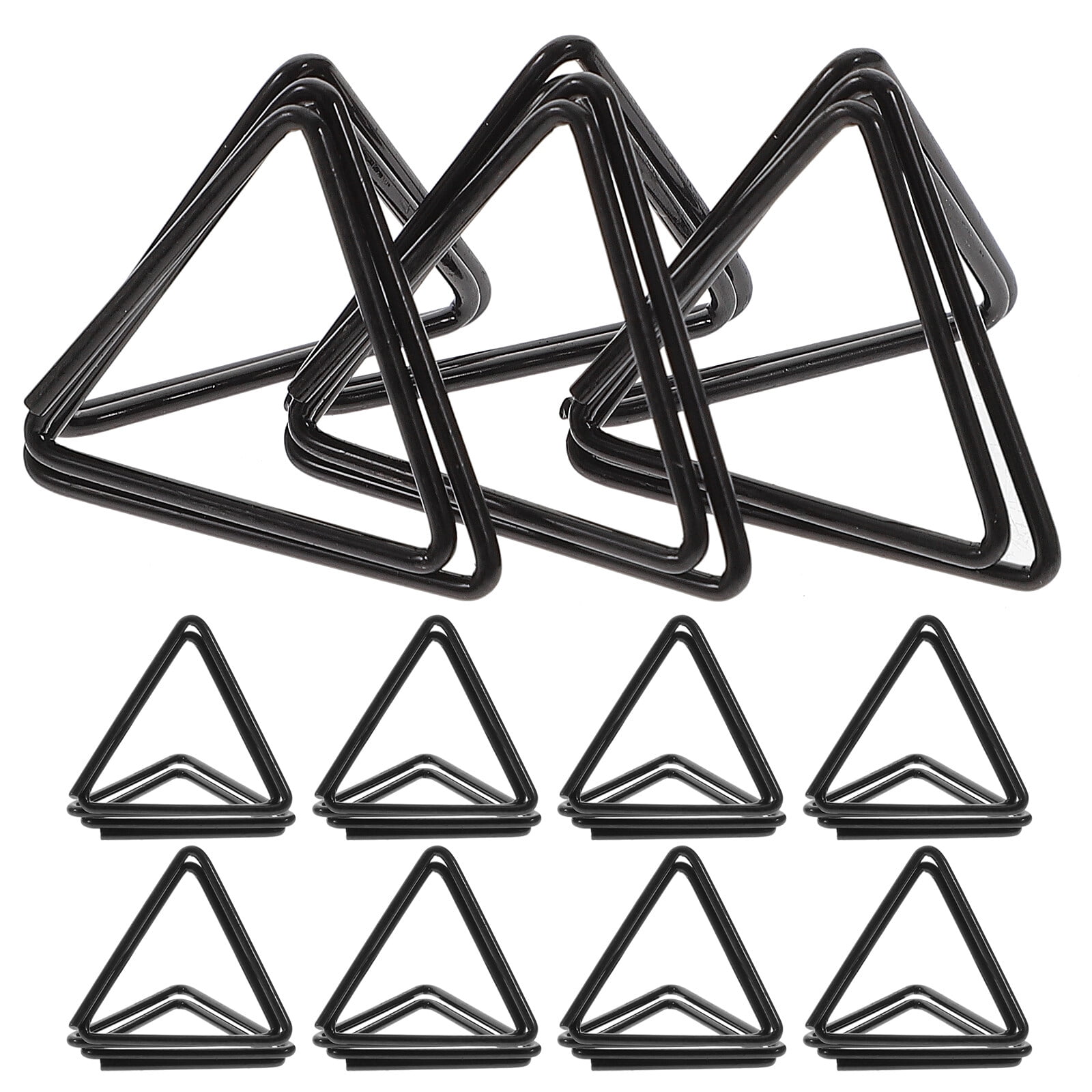 30Pcs Shaped Paper Clips Wedding Invitations Clips Triangle Paper Clips ...