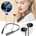 Jrocdr Wireless Earbuds Headphones Neckband: 100H Long Play Headset ...