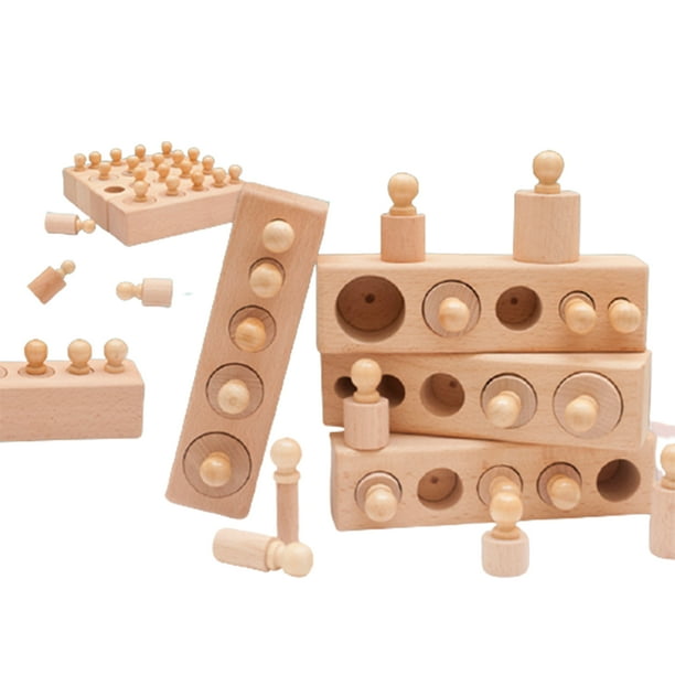 Wooden Cylinder Block