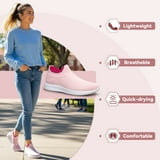 ADQ Women's Slip on Walking Shoes Lightweight Athletic Sneakers Comfort ...