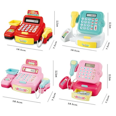 Volkmi 1 piece of plastic children's cash register toy boy and girl ...