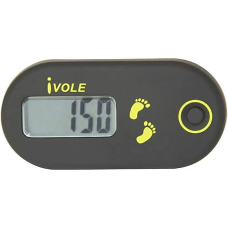 3D Digital Pedometer: Pedometer Miles Tracker Clip on Step Counter for ...
