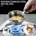 2 Packs Oil Pot and Milk Pan - Stainless Steel Mini Hot Pot, Small ...