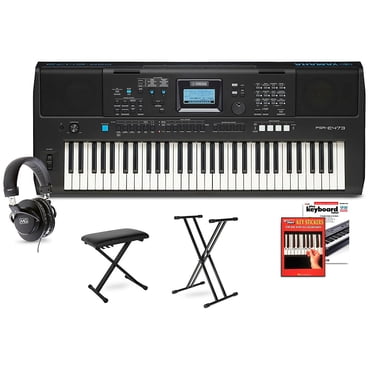 Yamaha PSR-E473 61-Key High-Level Portable Keyboard - Walmart.com