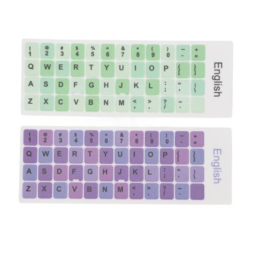 Keyboard Stickers, Keycaps Stickers Clear Beautiful Pattern Wear ...