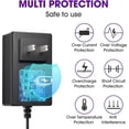 4ft Small AC DC Adapter Compatible with SBD8100/37 SBD8100/97 ized ...
