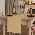 Beige Tan Table Runner 13x36 Inch Light Brown Solid Background Autumnal ...
