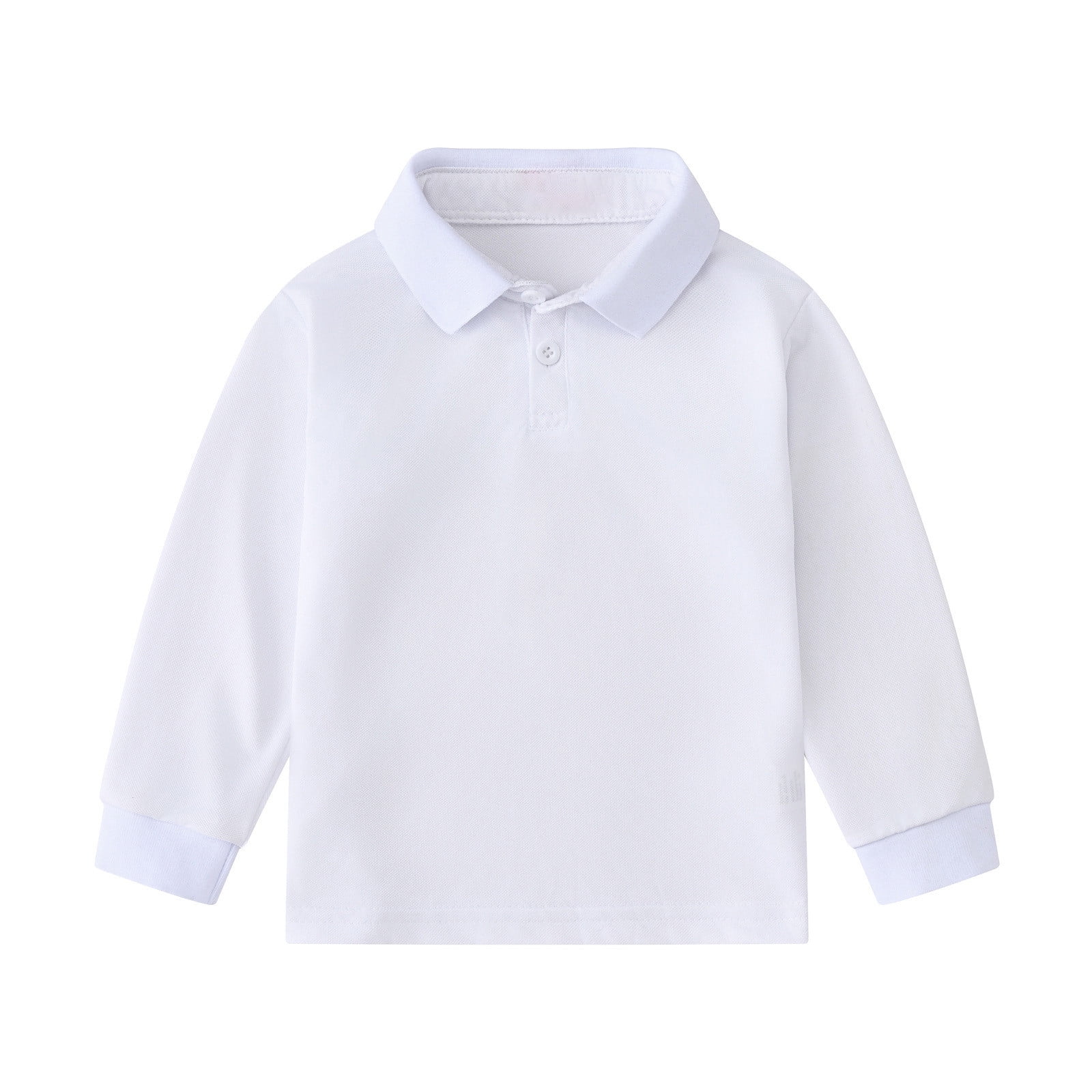 Click here for Huaiyyyy Teen Boys Polo Shirts Long Sleeve White B... prices
