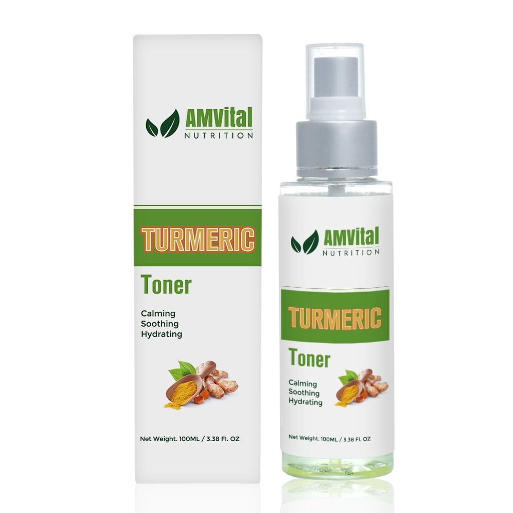 AMVital Turmeric Toner | Soothing Turmeric Facial Toner for Women Men ...