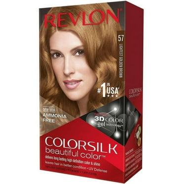 Revlon ColorSilk Beautiful Color Permanent Hair Color, 44 Medium ...