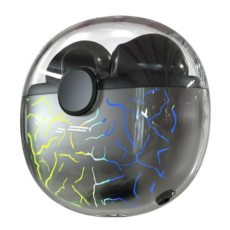 Touch Control Wireless Bluetooth Breathing Light Gaming Call Black ...