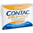 Contac Cold & Flu Medicine, Non-Drowsy, Powerful Multi-Symptom Daytime ...