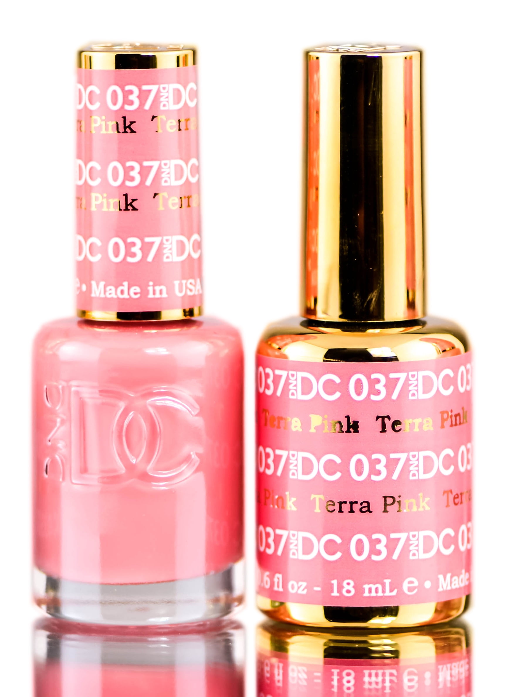 DND DC Gel & Lacquer Pinks Duo - Terra Pink (037) - Pack of 1 with ...