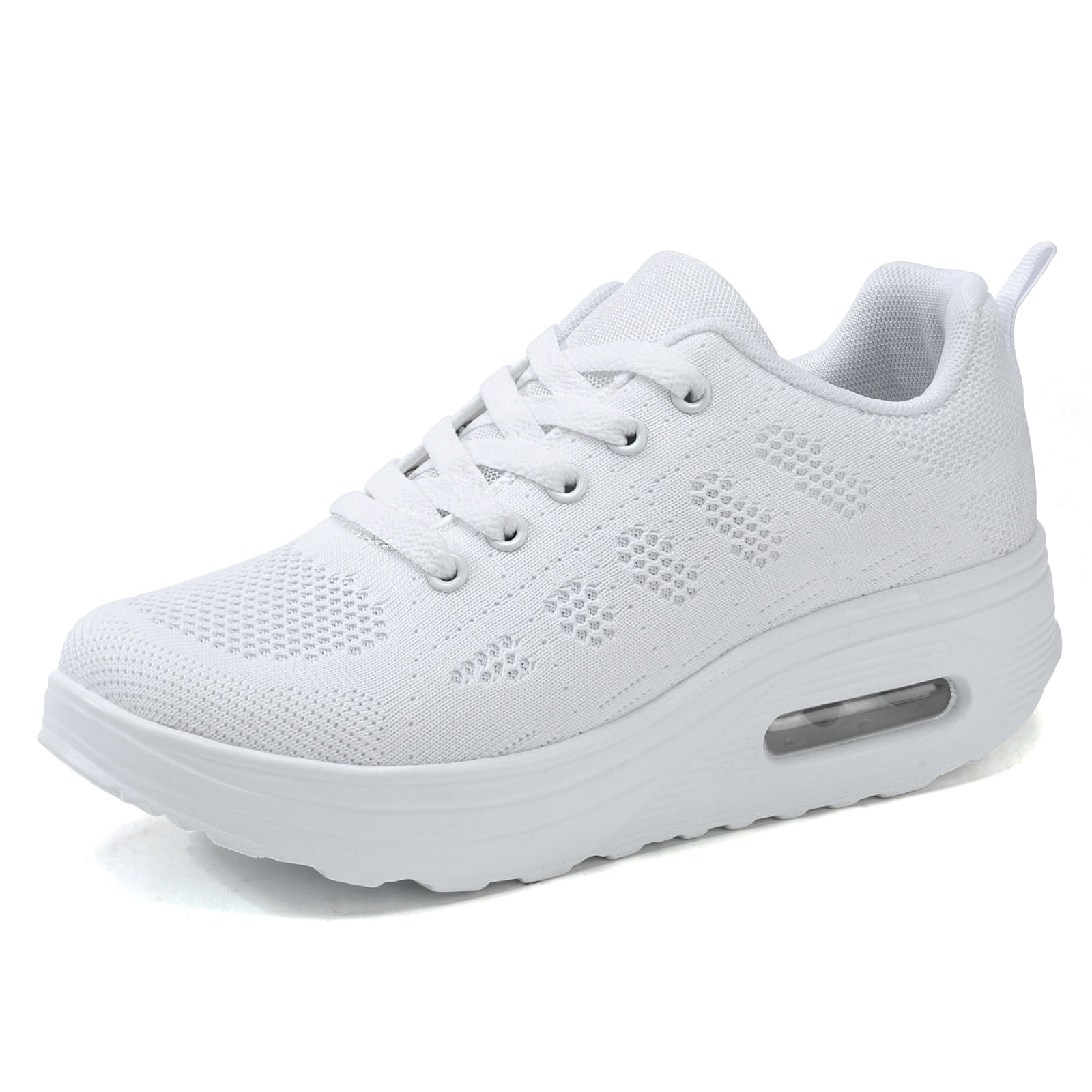 XIDISO Fashion Women Mesh Casual Shoe Thick Bottom Rocking Shoe Student ...