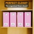 4 Bed Sheet Organizers and Storage, Foldable Sheet Organizer for Linen Closet, Sheets Set Folder ...