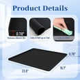 Dehumidifier Drip Mat-23.6'' x 19.7'' x 0.78'' Silne Humidifier Drip ...