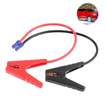 12V 400A EC5 Adapter Wire Clip Car Jumper Cable Alligator Clip Clamp Replacement for Emergency ...