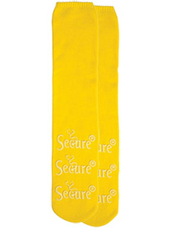 Yellow Non Skid Socks