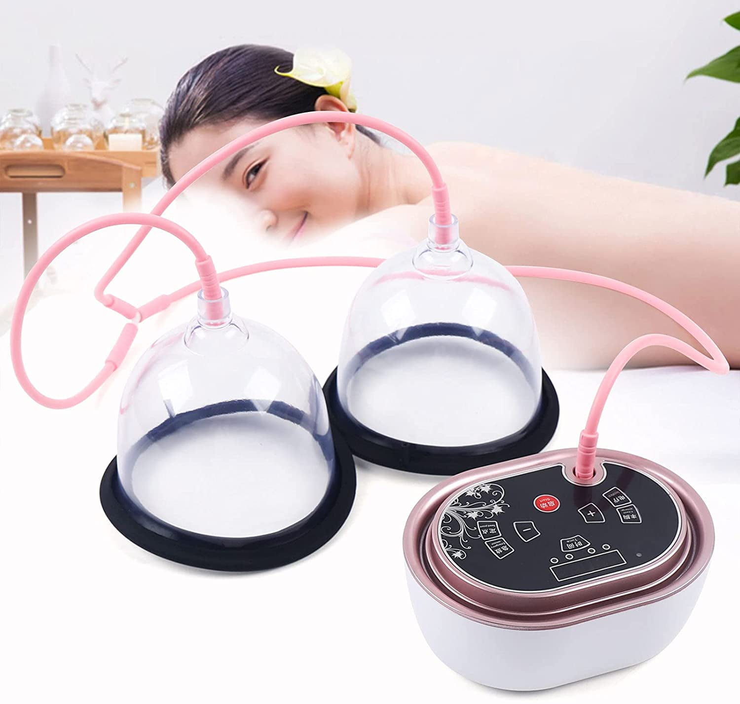 Denest Electric Breast Massager Vacuum Therapy Body Shaping Massage