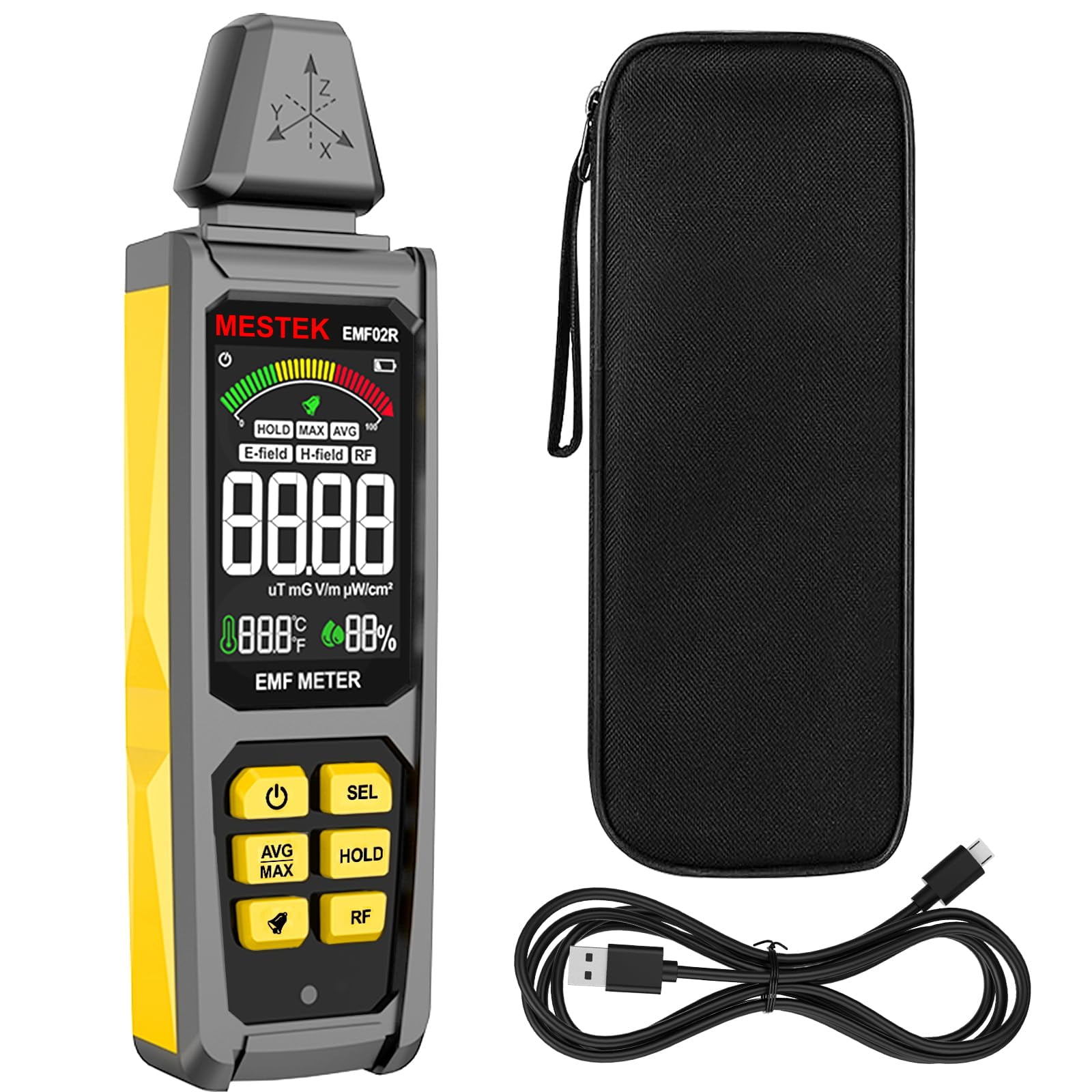 Click here for Emf Detector  Mestek 5 In 1 Emf Meter Radiation De... prices